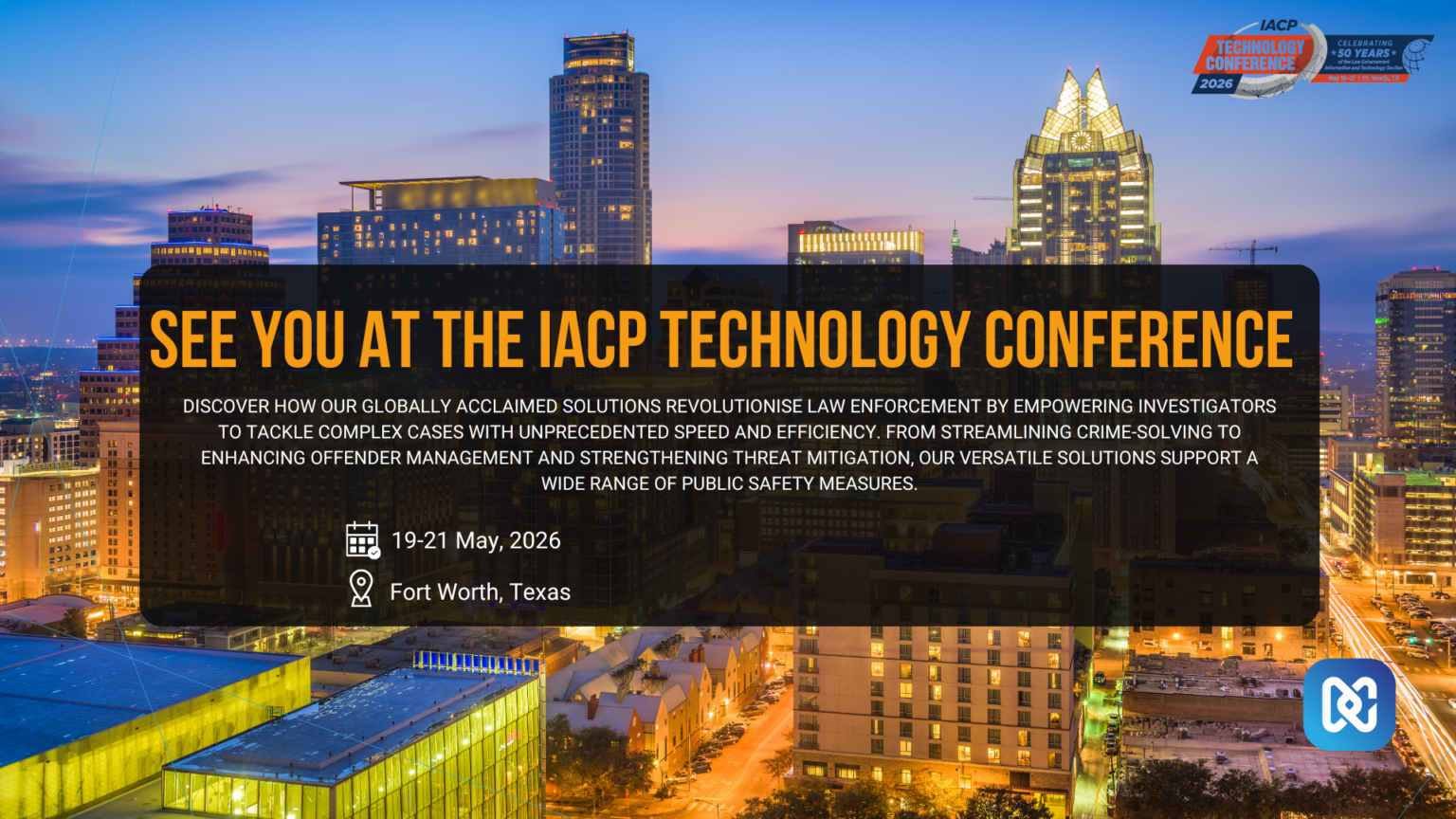 The IACP Technology Conference in Texas (19-21 May 2026) - Detego Global